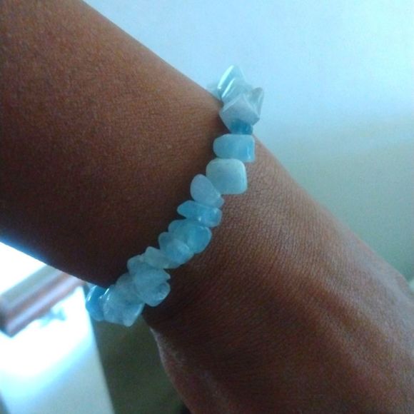 humbled Hearted | Jewelry | Light Blue Quartz Bracelet | Poshmark